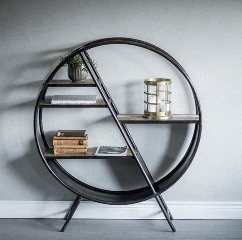 Unika hyllor av metall återvunnet trä – My Home My Way